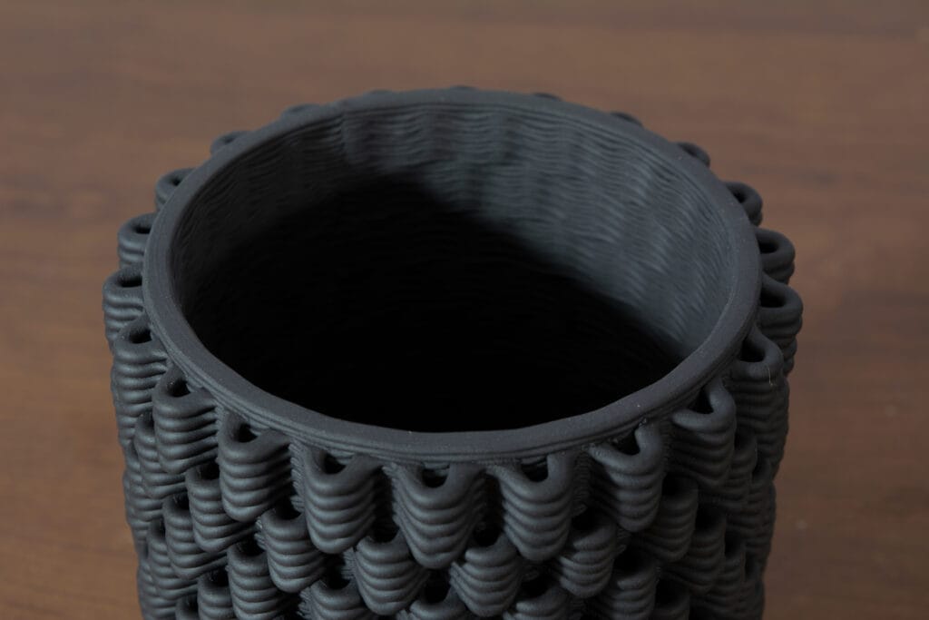 Stack - 3D Printed Ceramic Pot - Home Decor