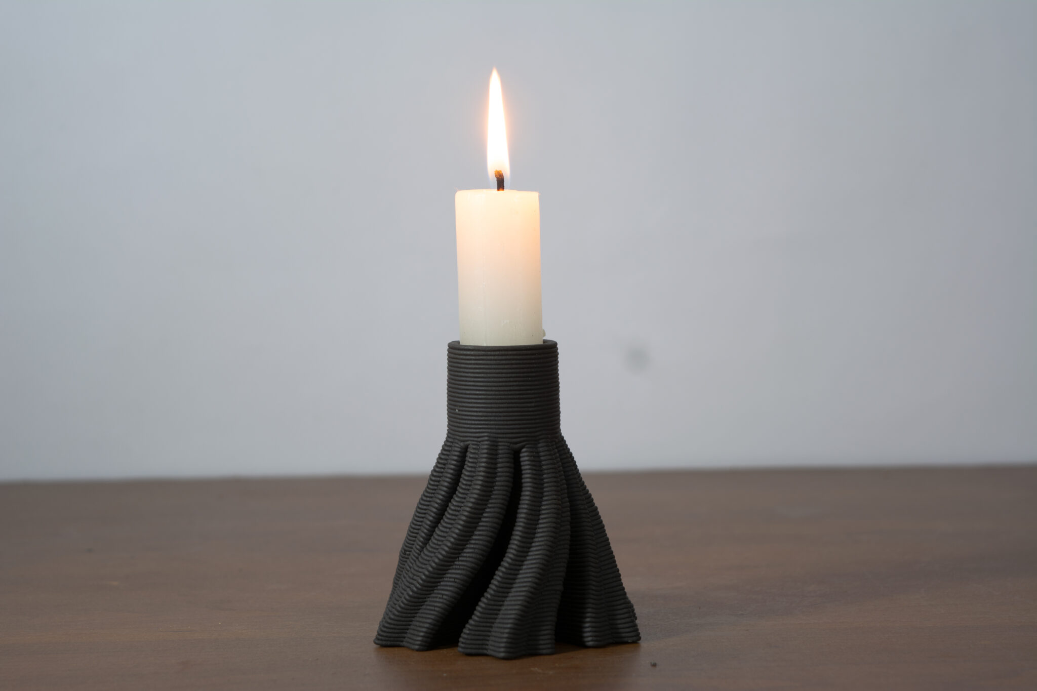 Frock - Ceramic 3D Printed Candle Stand